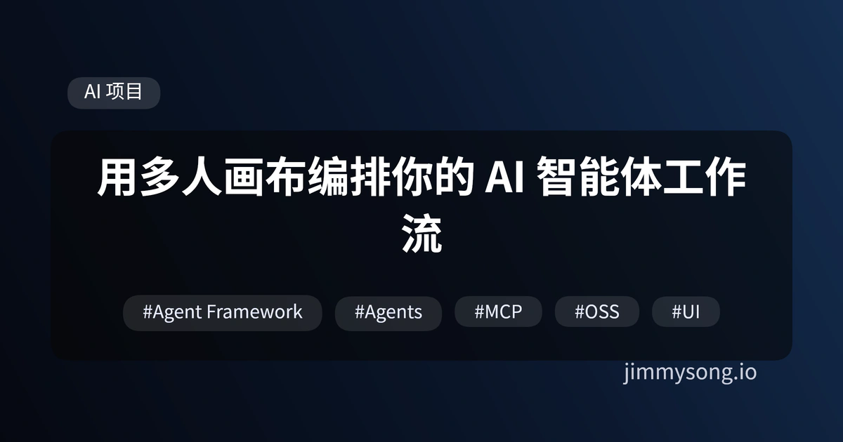 Agor - Agor 是 Preset 出品的多人空间，用于在可视化画布上并行管理和编排多路 AI 智能体工作流。